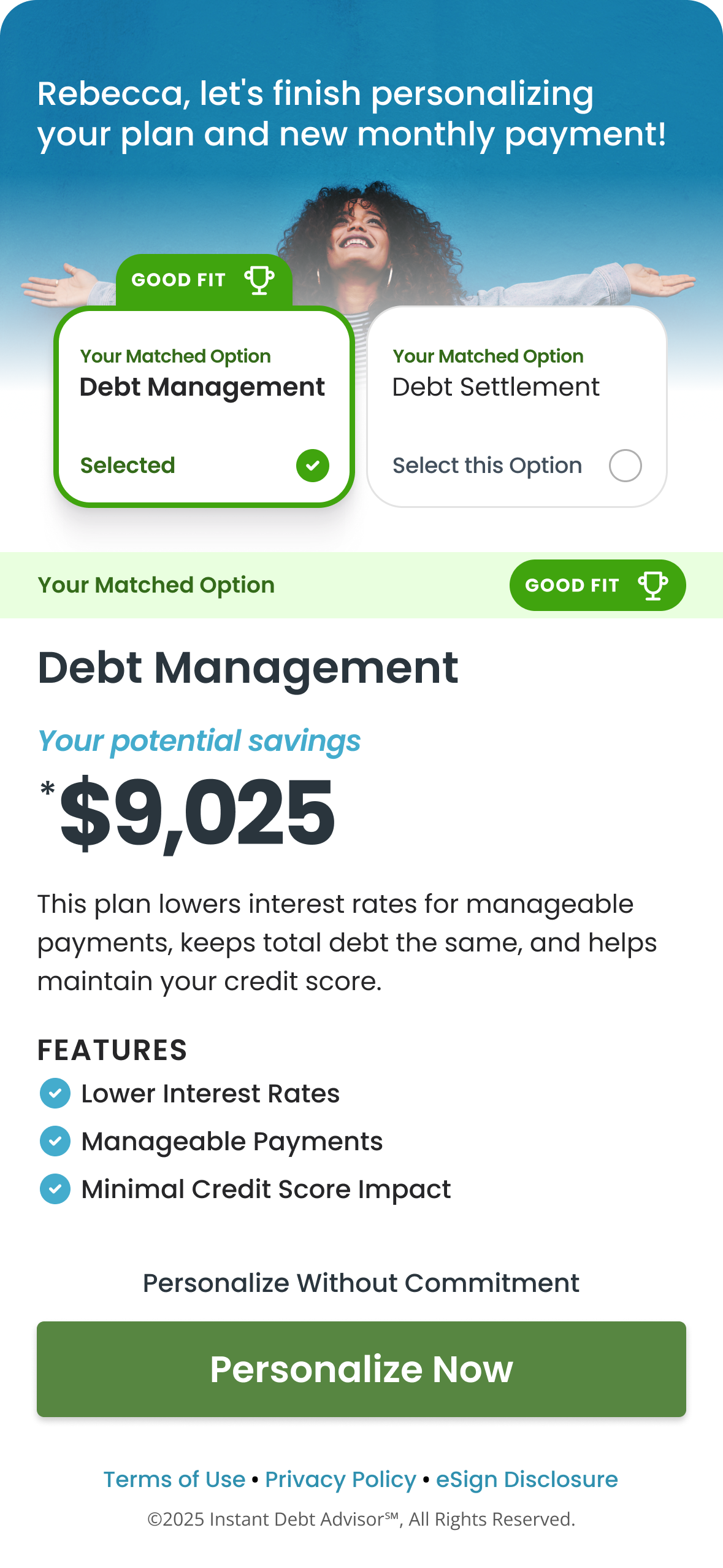 Instant Debt Advisor